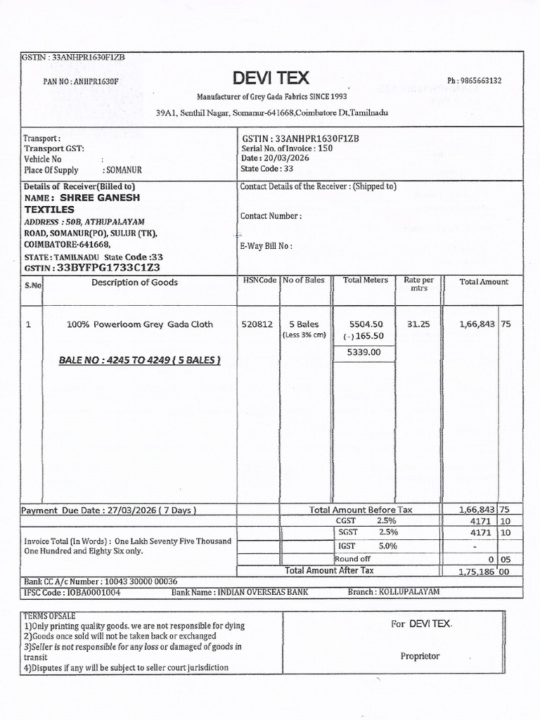 150 Bill | PDF