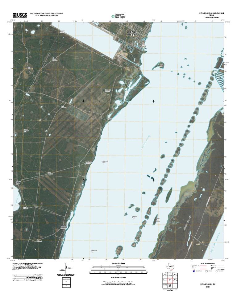 Topographic Map of Pita Island | PDF