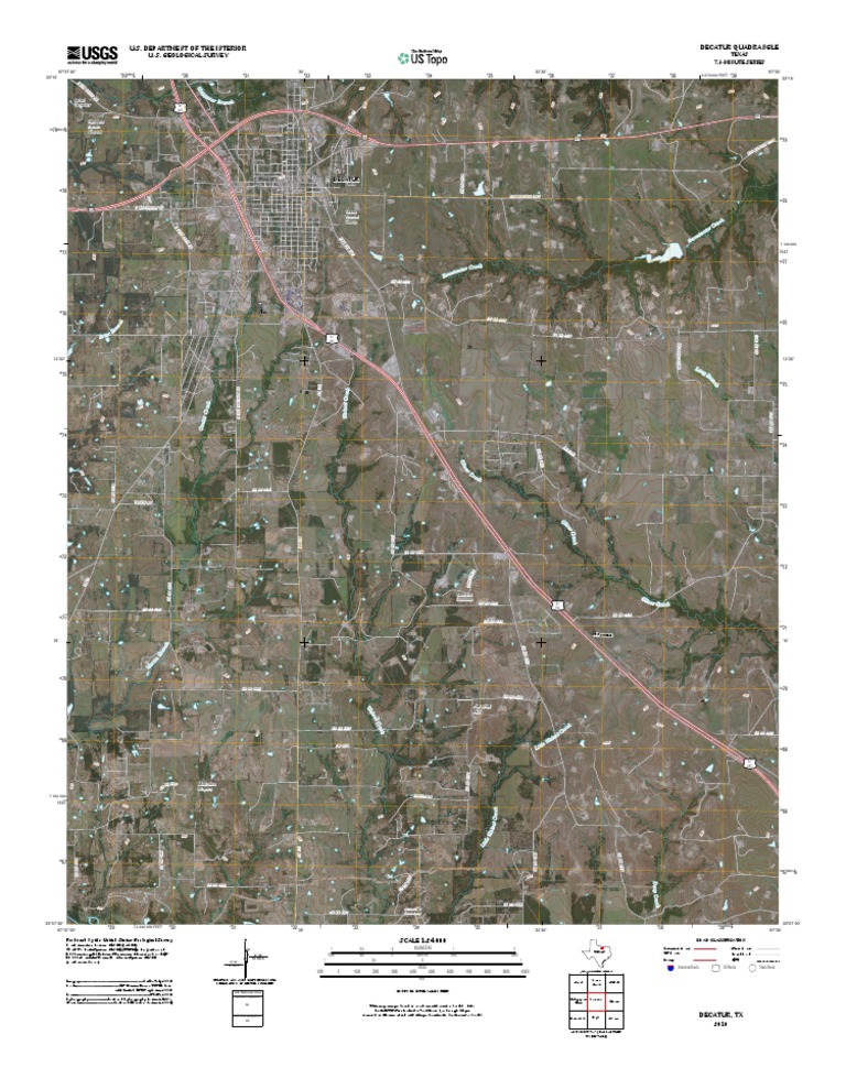 Topographic Map of Decatur | PDF | United States Geological Survey ...