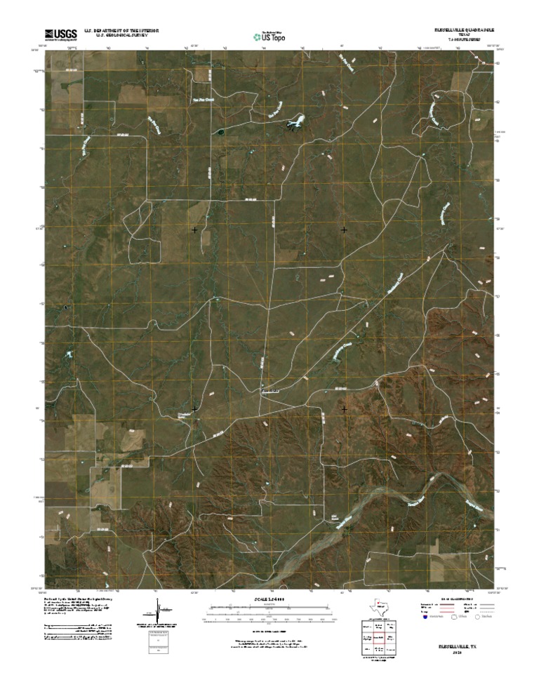 Topographic Map of Russellville | PDF | United States Geological Survey ...