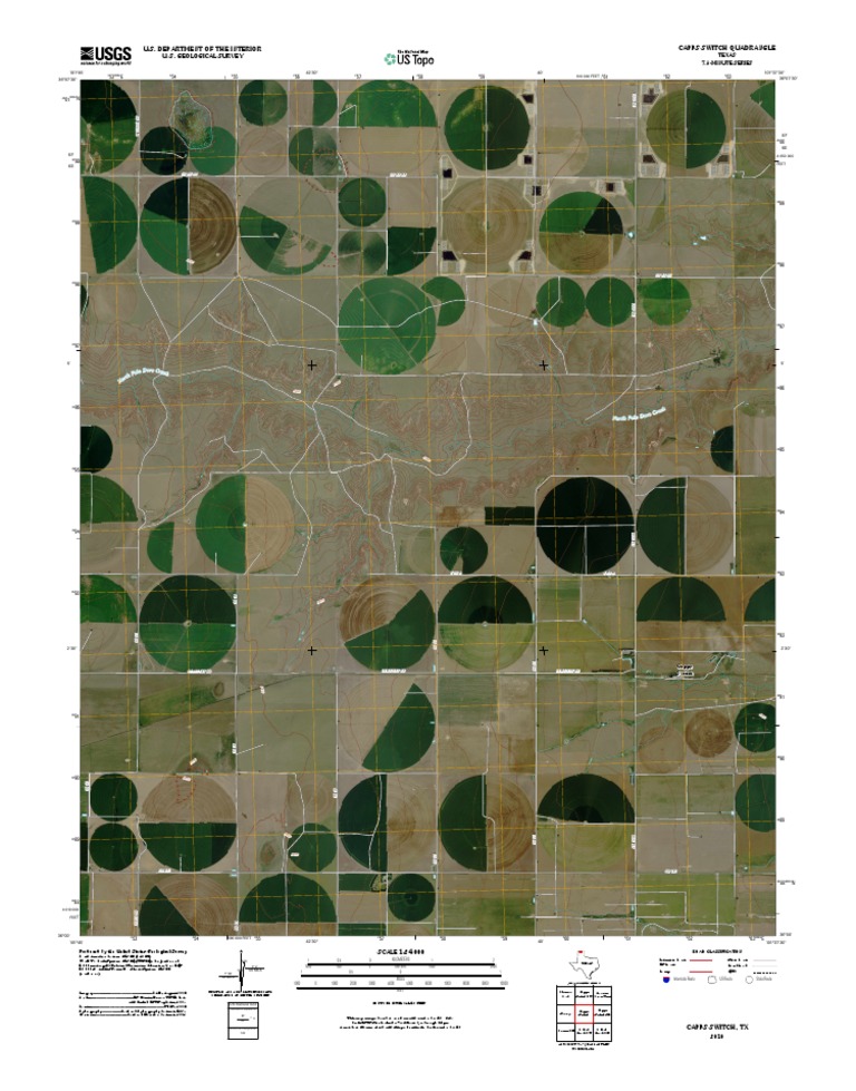 Topographic Map of Capps Switch | PDF