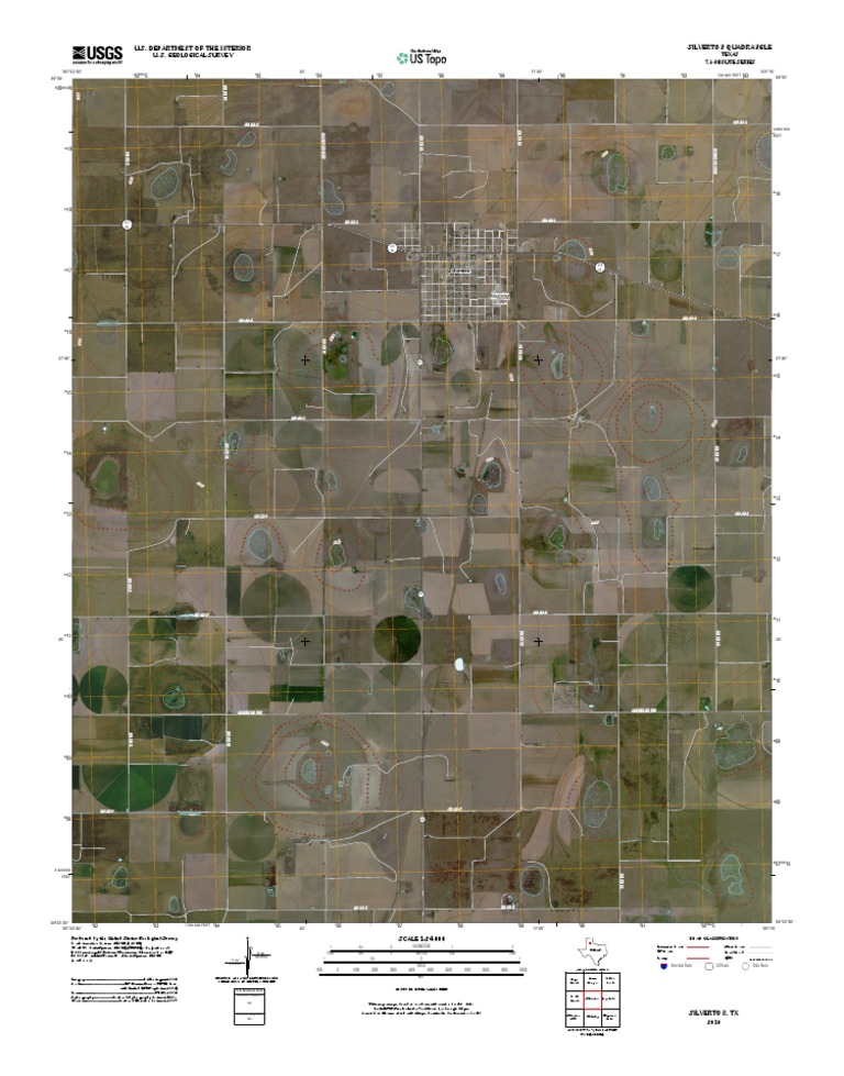Topographic Map of Silverton | PDF | Technology & Engineering