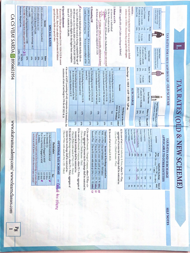 Tax Chart Book | PDF