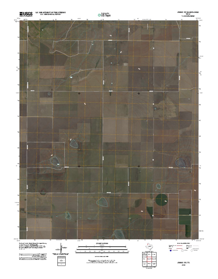 Simms NW Quadrangle Map, Texas | PDF | Home & Garden | Science ...