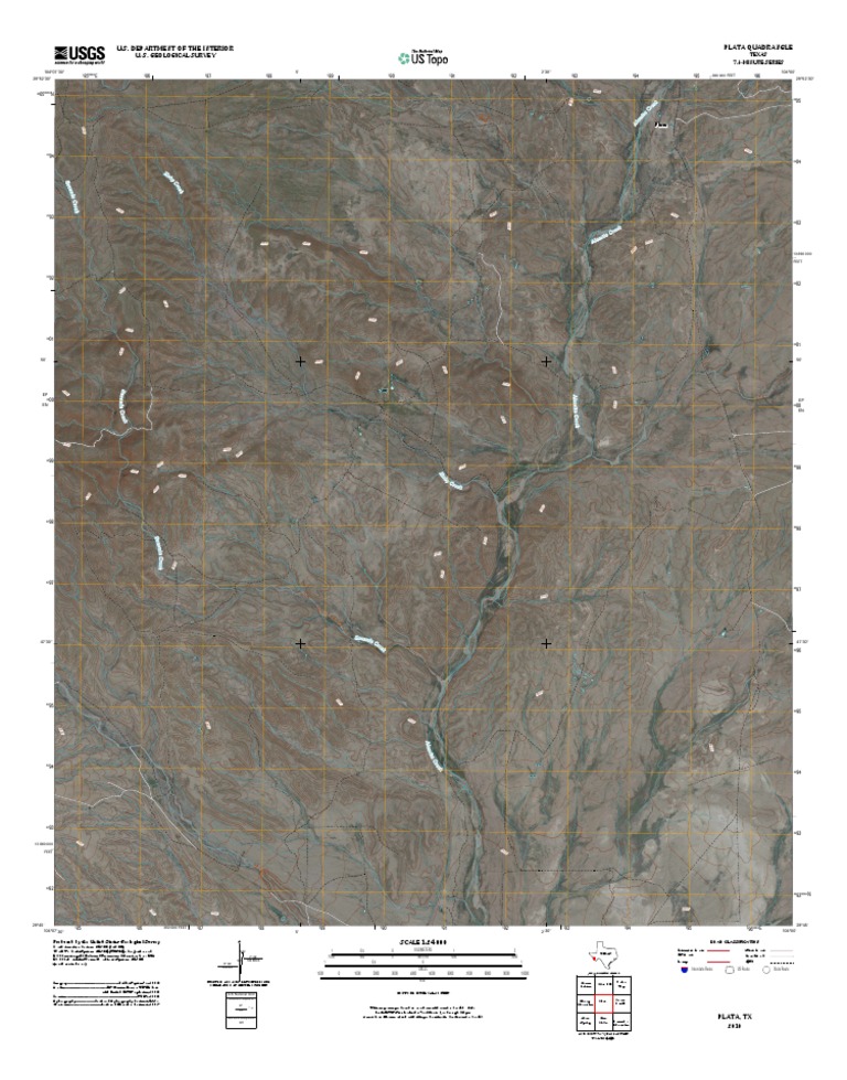 Topographic Map of Plata | PDF | Geomatics | United States Geological ...