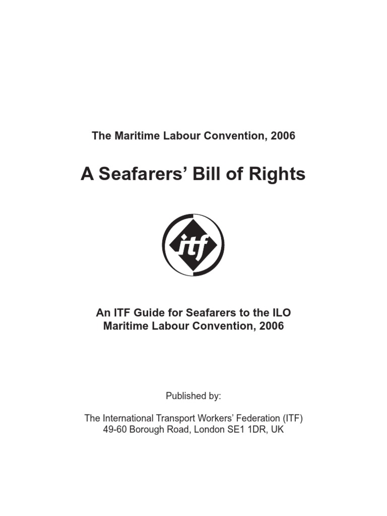 MLC 2006 - Seafarers Bill of Rights | PDF | International Labour ...