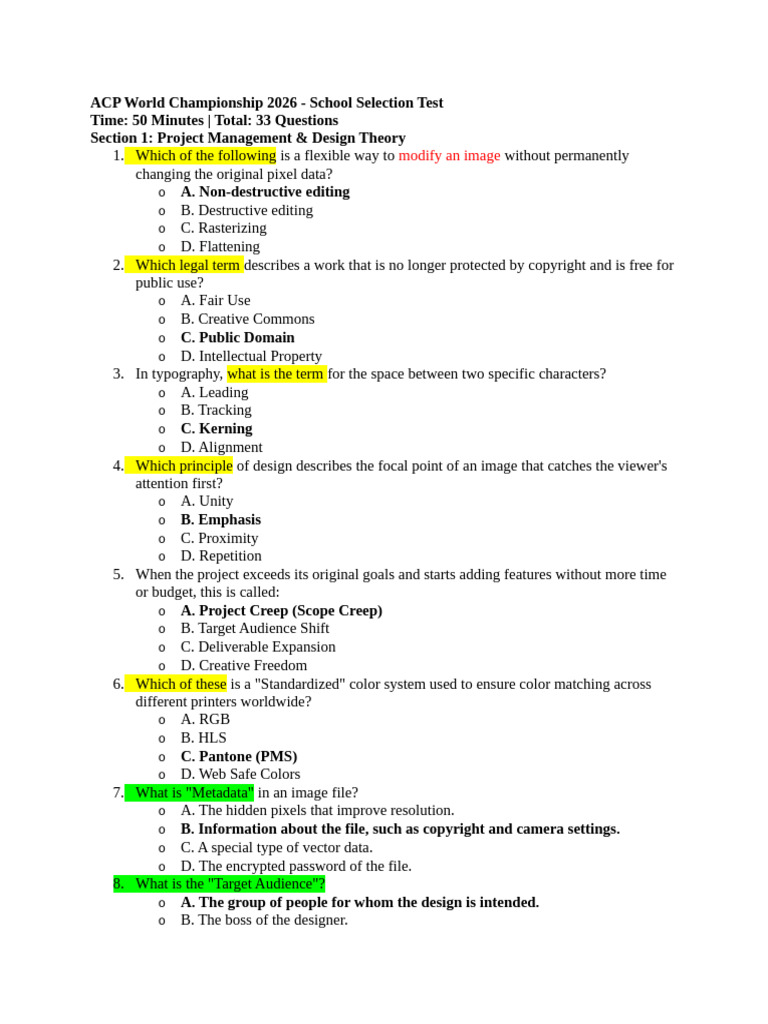 Test Acp World Champions 2026 | PDF | Adobe Photoshop | Computing