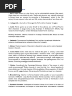 Glossary of Dramatic Terms | PDF | Plot (Narrative) | Tragedy