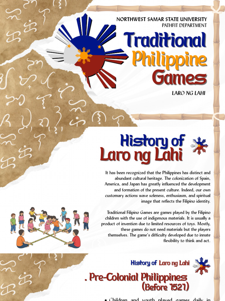 History of Laro NG Lahi | PDF | Philippines