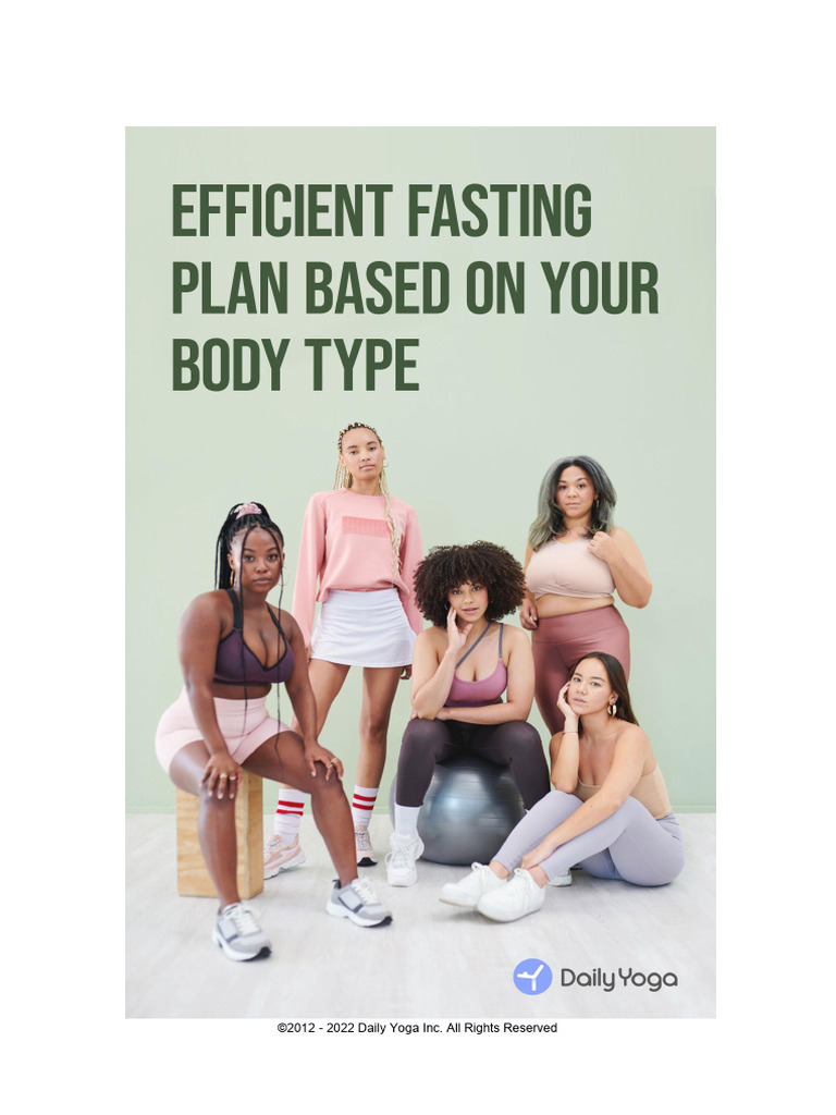 Week 4 Efficient Fasting Plan Based On Your Body Type | PDF
