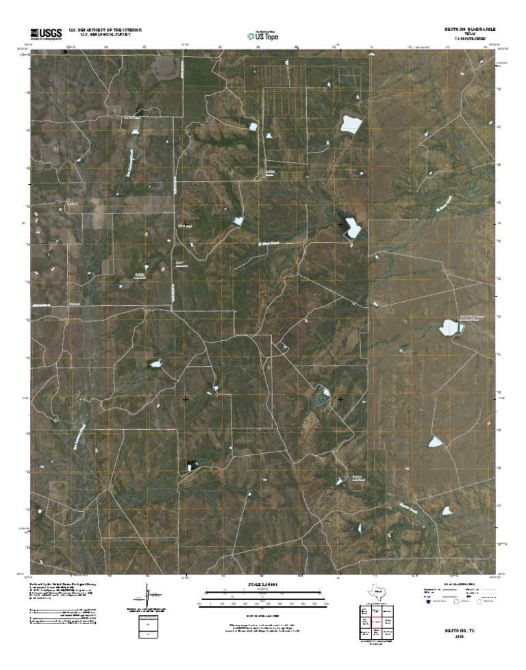Topographic Map of Dentonio | PDF | United States Geological Survey ...