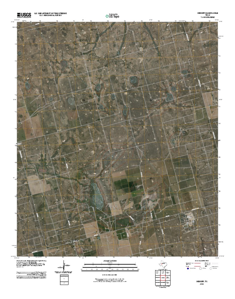 Topographic Map of Midkiff | PDF | Technology & Engineering