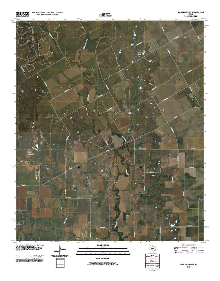 Topographic Map of Hog Mountain | PDF | United States Geological Survey ...