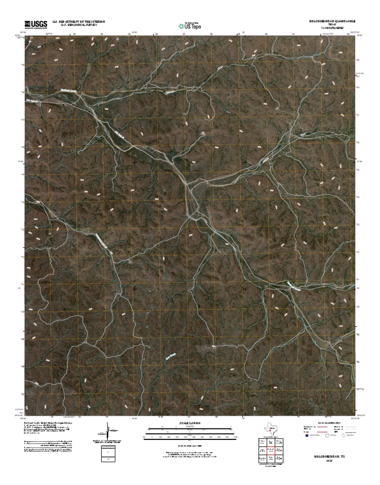Holcomb Draw Map Overview | PDF | United States Geological Survey ...