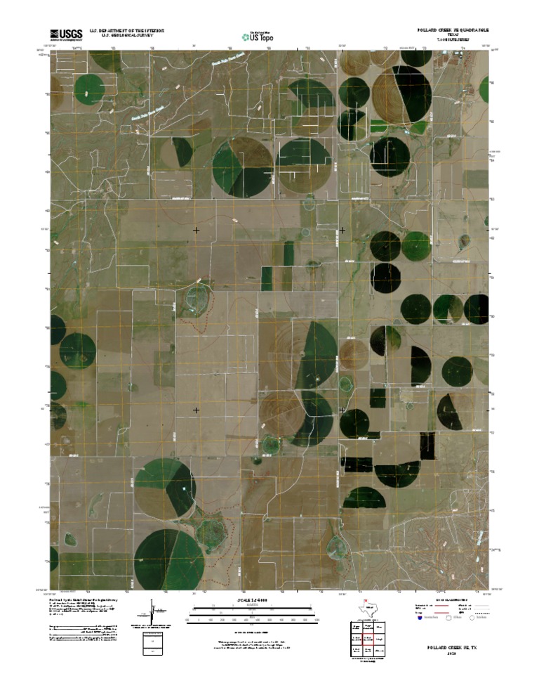 Pollard Creek NE Quadrangle Map | PDF | Science & Mathematics