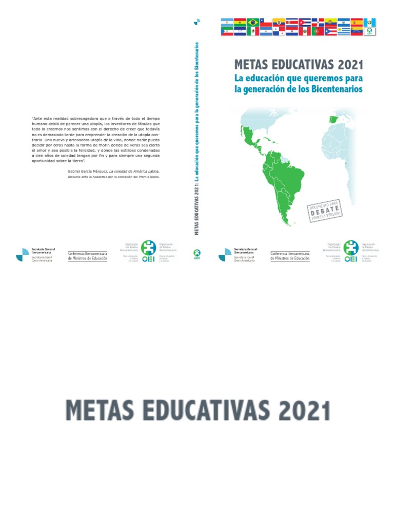 Metas Educativas | Objetivos de Desarrollo del Milenio | Adultos