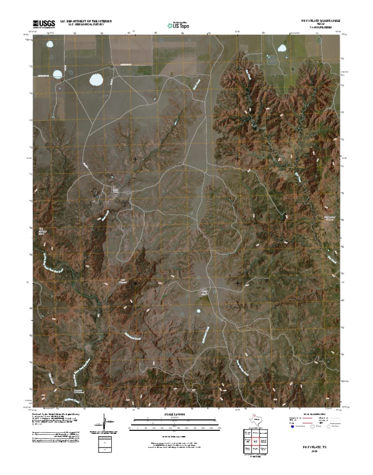 Texas Topographic Map Guide | PDF | United States Geological Survey ...