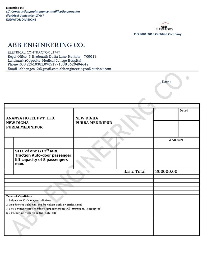 10 (Revised) - Ananya Hotel GST Invoice Revised | PDF | Economy Of ...