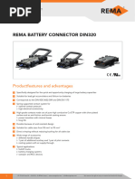 REMA DIN320 Battery Connector Overview | PDF | Electrical Connector ...