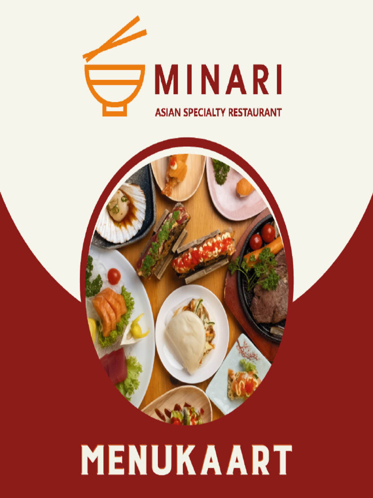Minari Menukaart 2025 | PDF