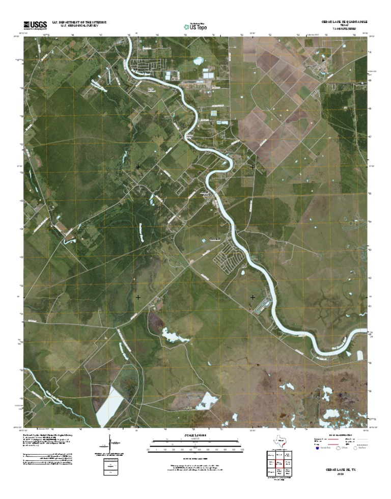 Topographic Map of Cedar Lane NE | PDF