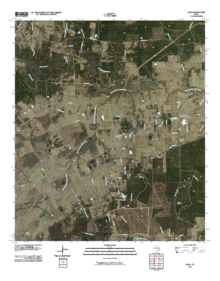 Topographic Map of Loma | PDF | Cartography | Geomatics