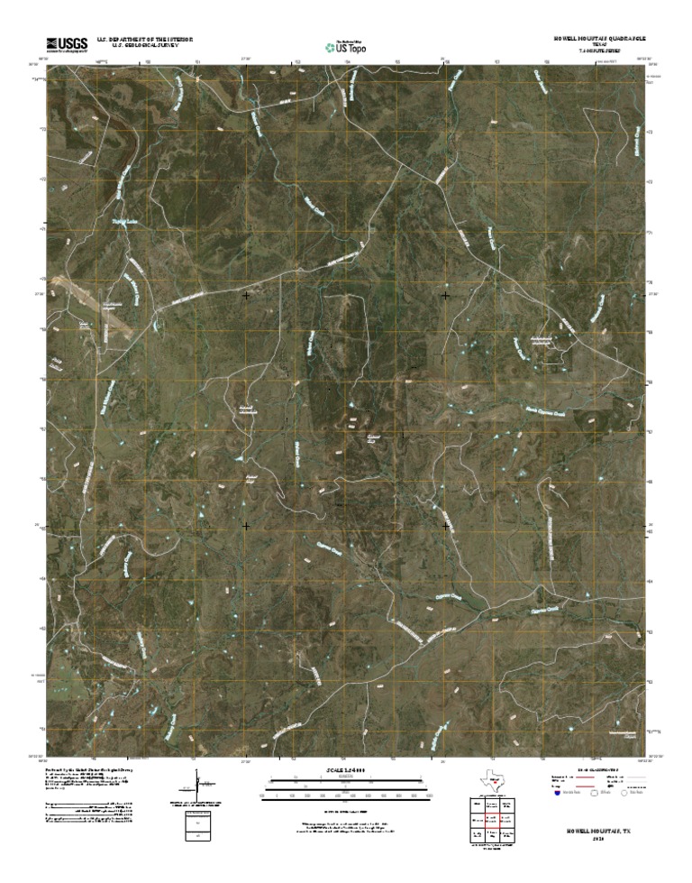 Topographic Map of Howell Mountain | PDF | United States Geological ...
