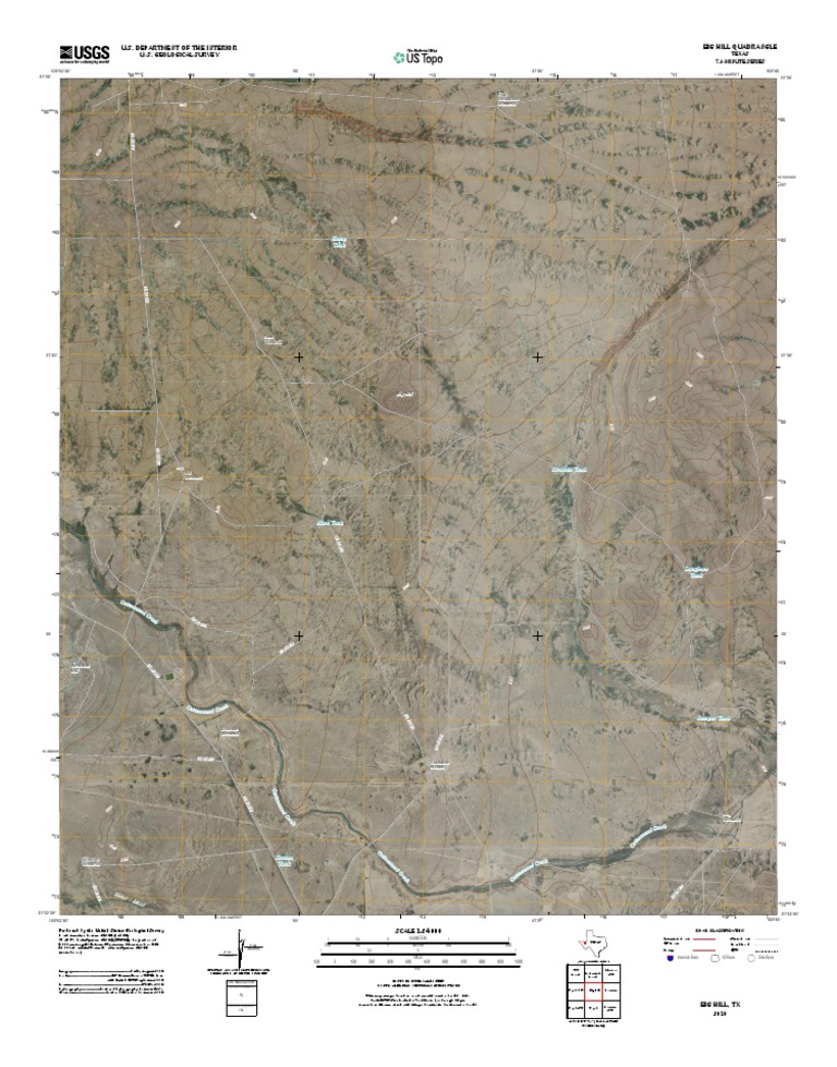 Topographic Map of Big Hill | PDF | United States Geological Survey | Map
