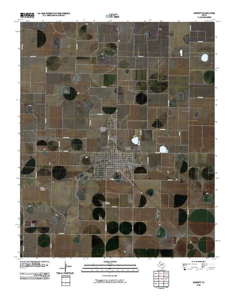 Topographic Map of Dimmitt | PDF