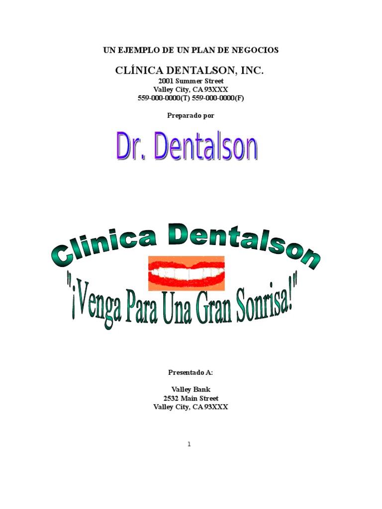 Dentist Spanish | PDF | Odontología | Business