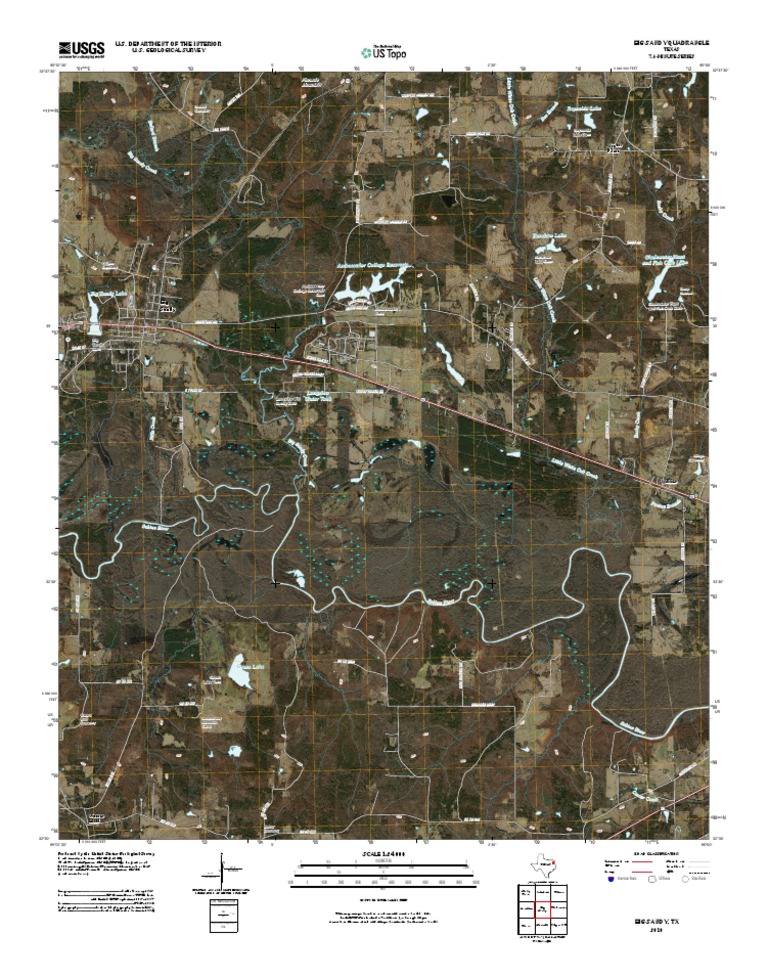 Topographic Map of Big Sandy | PDF | United States Geological Survey ...