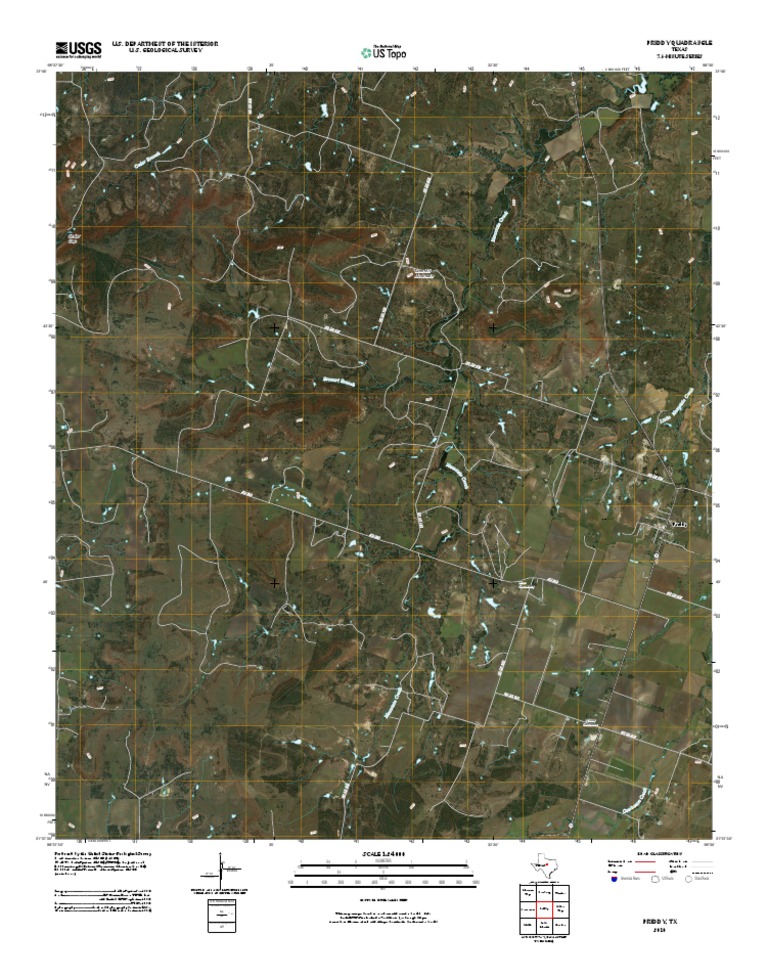 Topographic Map of Priddy | PDF | United States Geological Survey ...