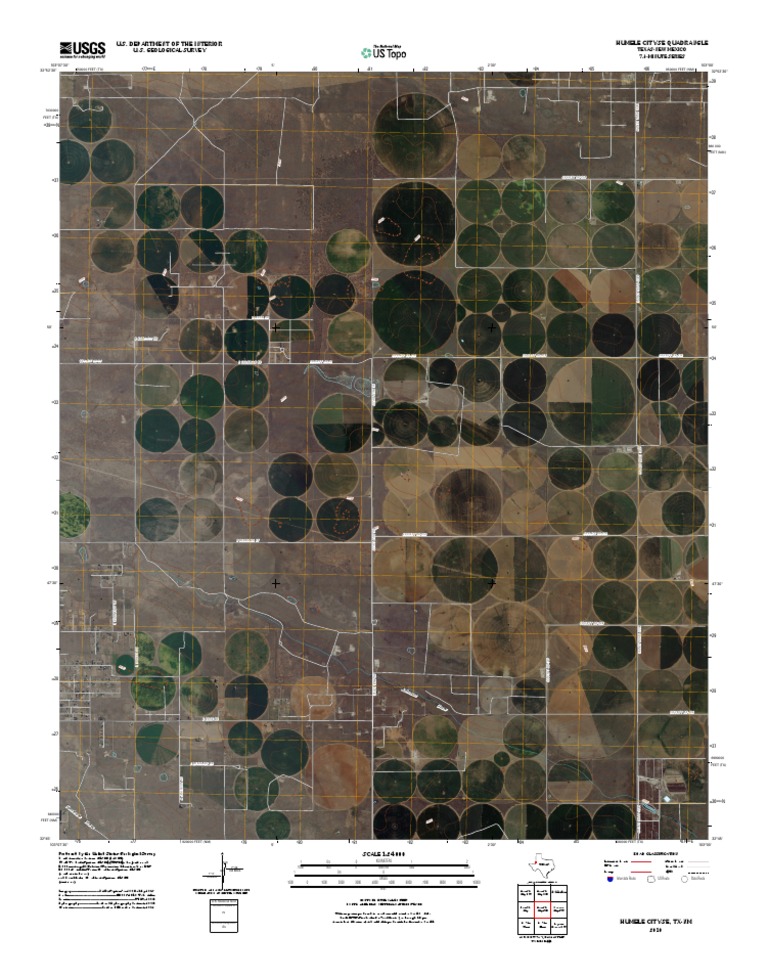 Topographic Map of Humble City SE | PDF | Science & Mathematics