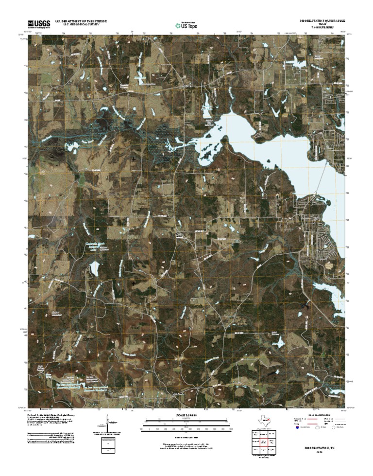 Topographic Map of Moore Station | PDF | United States Geological ...
