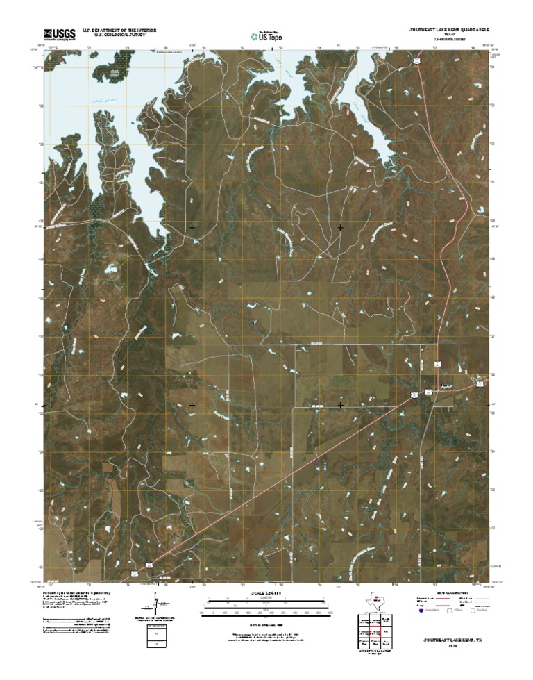 Southeast Lake Kemp Map Data | PDF | United States Geological Survey ...