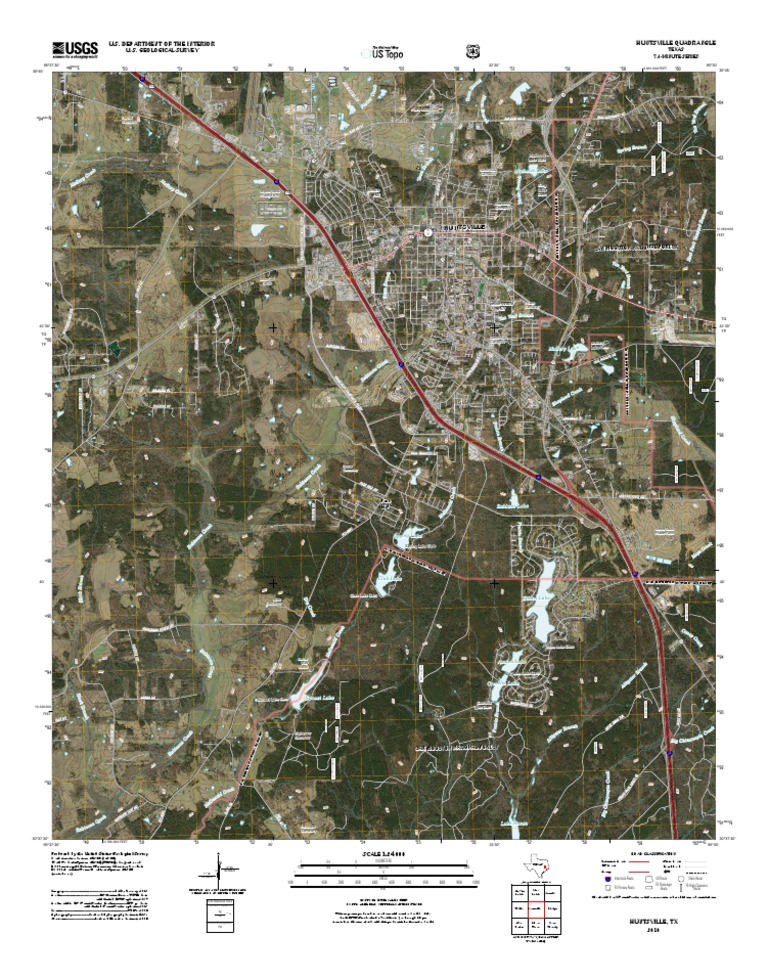 Topographic Map of Huntsville | PDF | United States Geological Survey ...