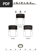 DMP Thinline Keypad Features Manual | PDF | Menu (Computing) | Backlight