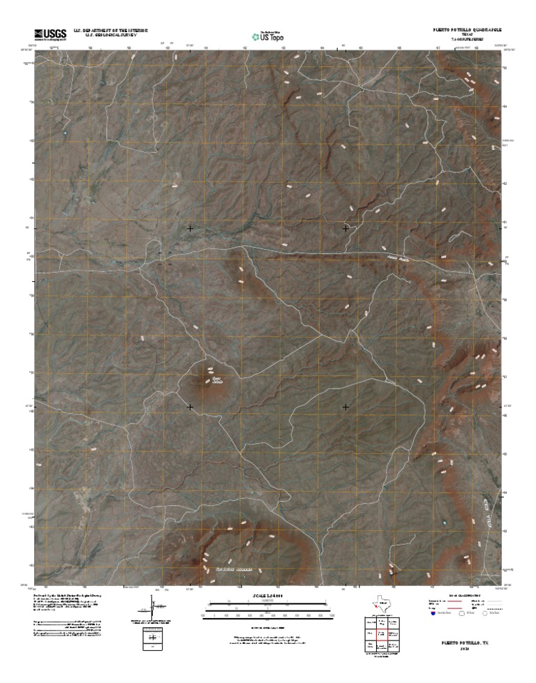 Topographic Map of Puerto Potrillo | PDF | United States Geological ...