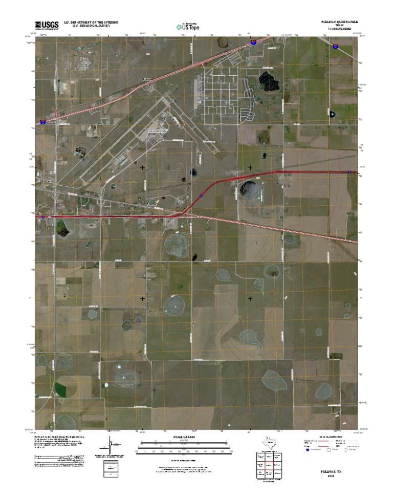 Topographic Map of Pullman | PDF
