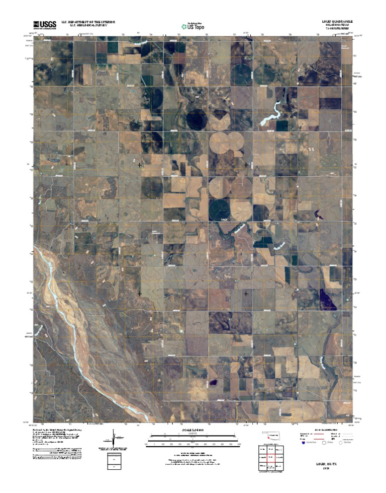 Topographic Map of Louis | PDF | United States Geological Survey ...