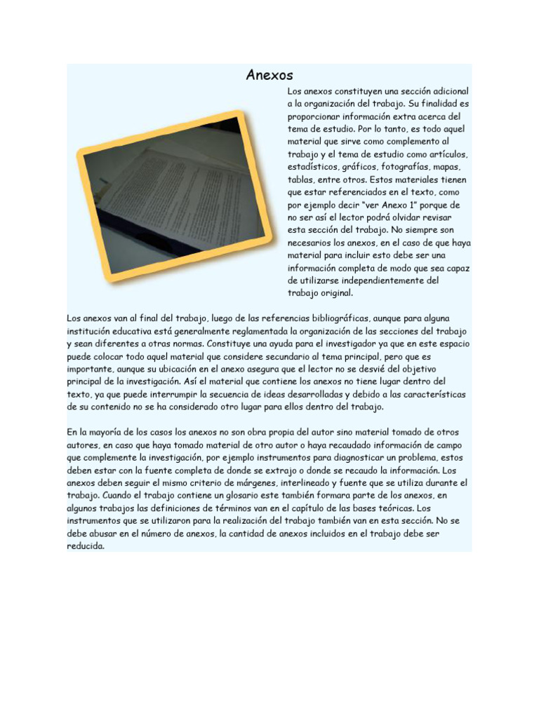 Anexos | PDF