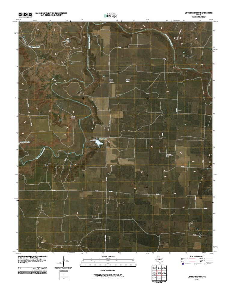 Topographic Map of Lovers Resort | PDF | United States Geological ...