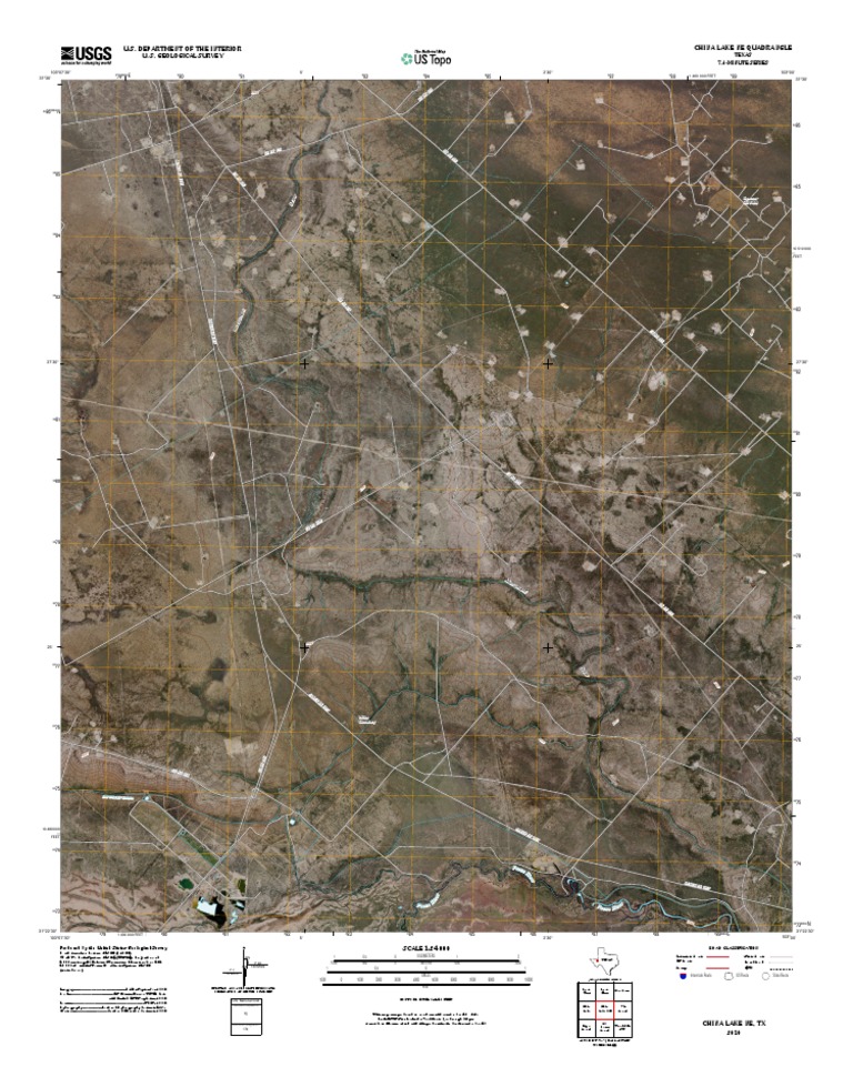 Topographic Map of China Lake NE | PDF | Science & Mathematics