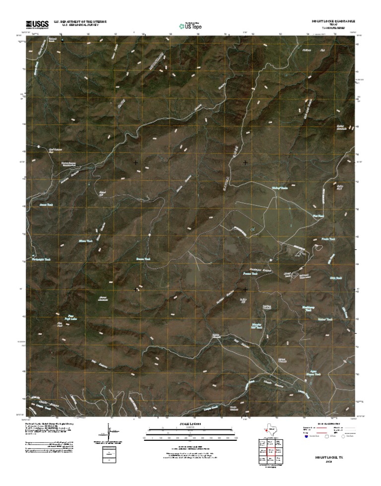 Topographic Map of Mount Locke | PDF