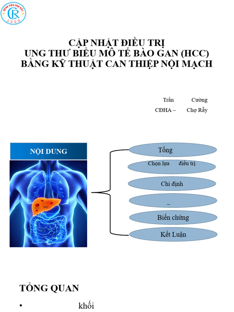 Cap Nhat Dieu Tri Ung Thu Bieu Mo Te Bao Gan Bang Ky Thuat Can Thiep ...