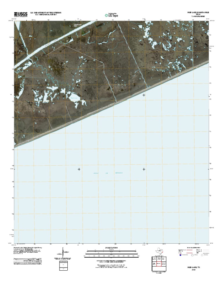 Mud Lake TX 7.5-Minute Quadrangle Map | PDF