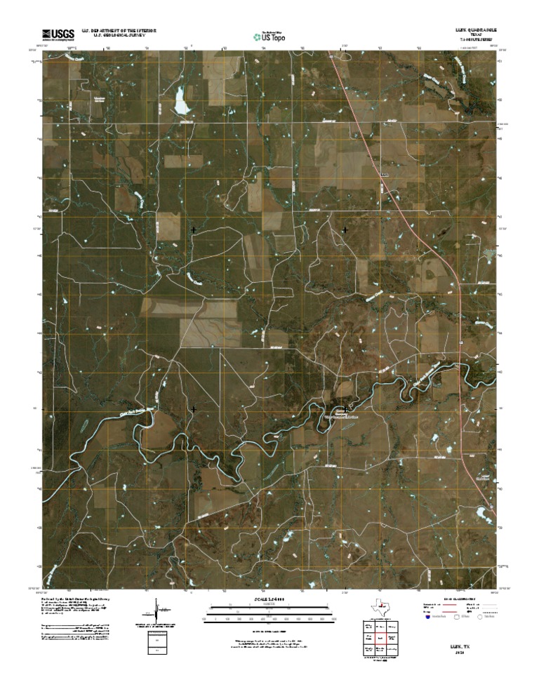 Topographic Map of Lusk | PDF