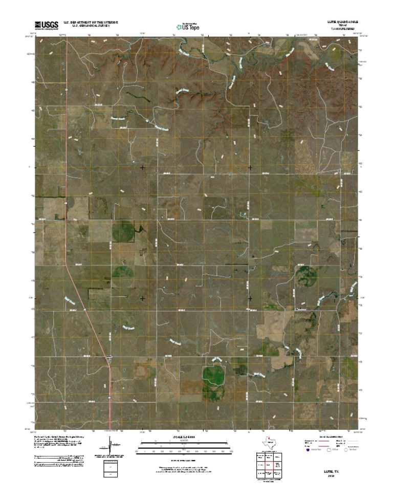 Topographic Map of Lutie | PDF | Geomatics | United States Geological ...