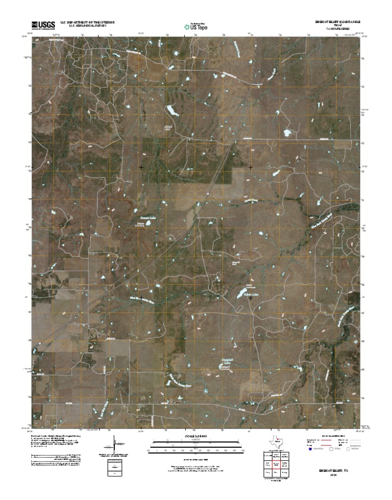 Topographic Map of Bobcat Bluff | PDF | Science & Mathematics