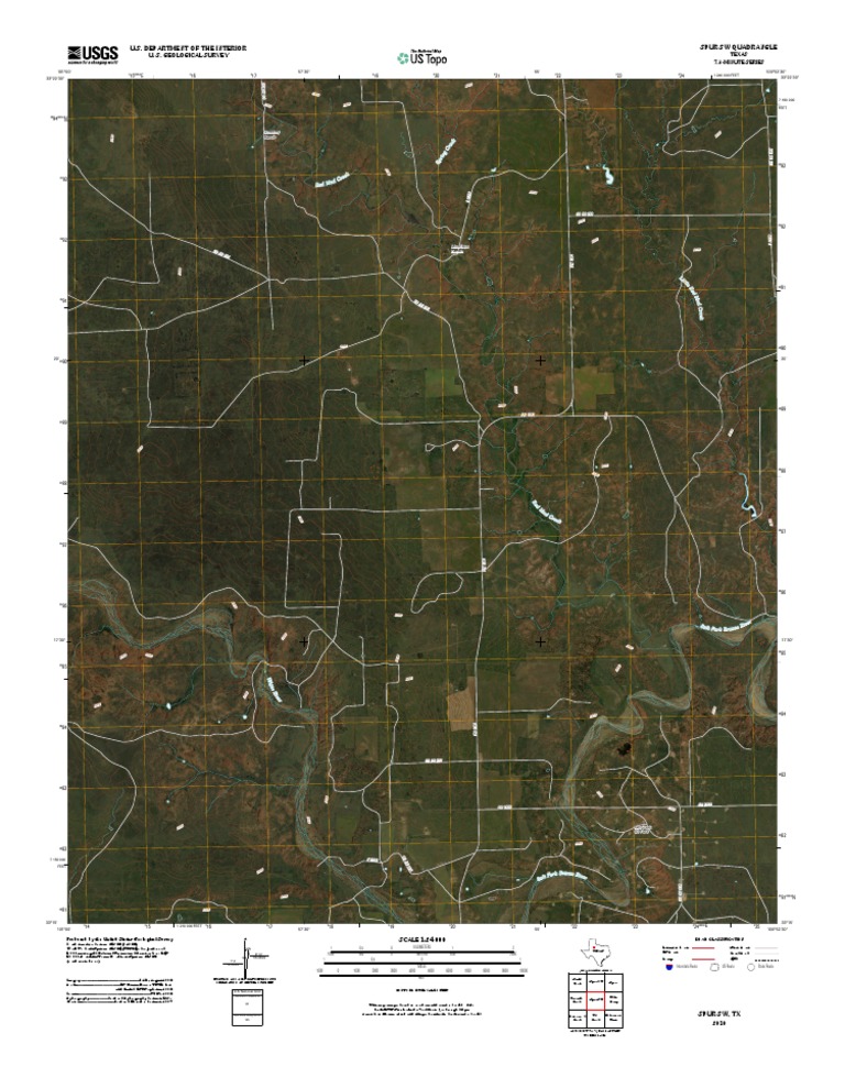 Topographic Map of Spur SW | PDF | United States Geological Survey ...